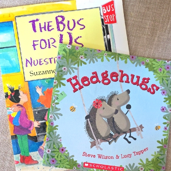 Scholastic | Toys | Scholastic Kids Book Set Hedgehogs And The Bus For ...